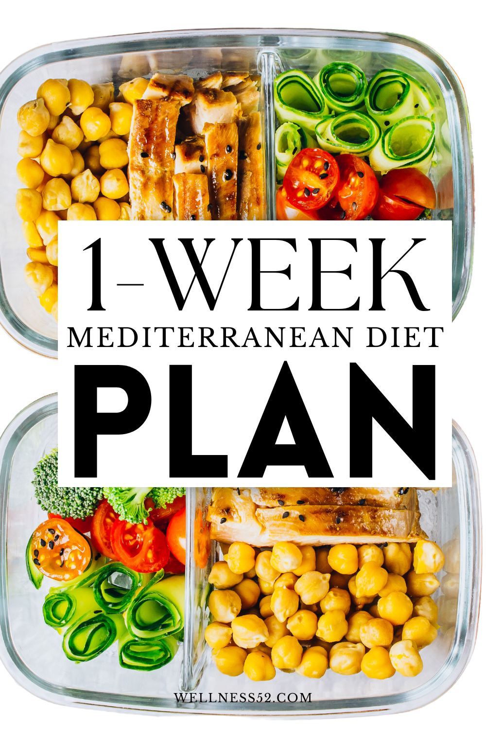 1-Week Mediterranean Diet Plan With Recipes and Food List