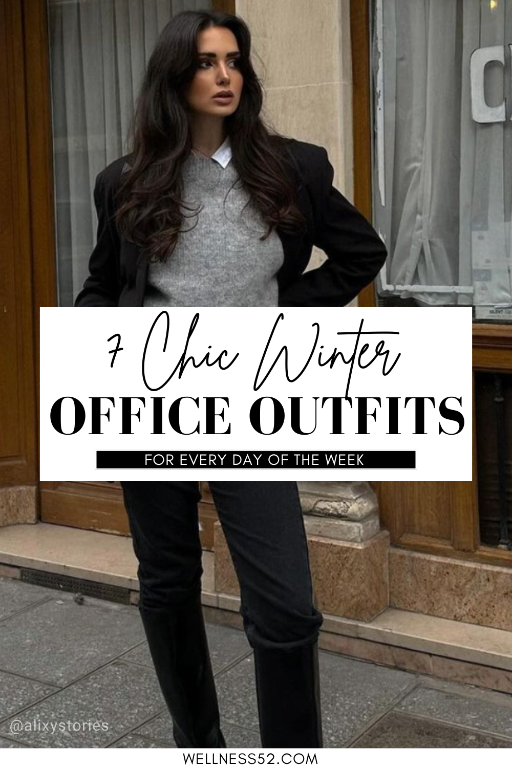 A Week of Winter Office Outfits for Women: Stay Stylish and Warm