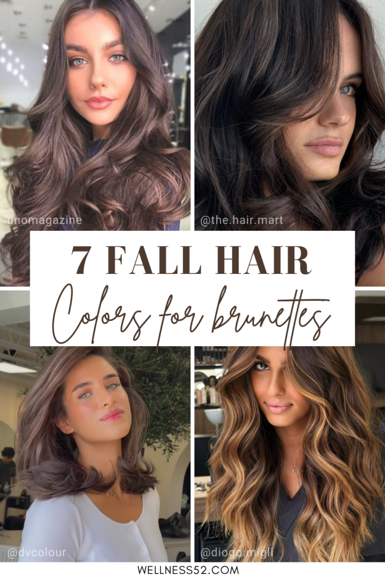 Fall Hair Color Ideas for Brunettes: Autumn-Inspired Looks