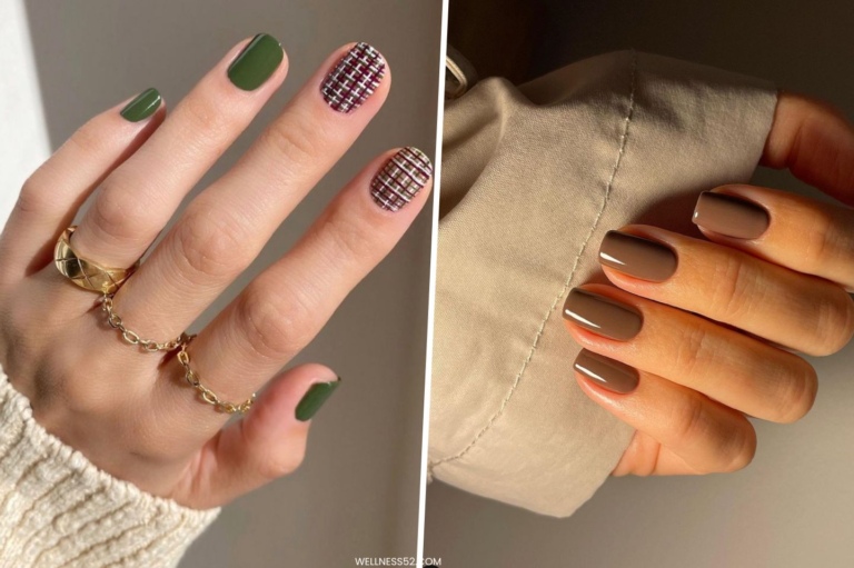 Autumn Nail Obsession: 12 Short Fall Nail Ideas You NEED This Season